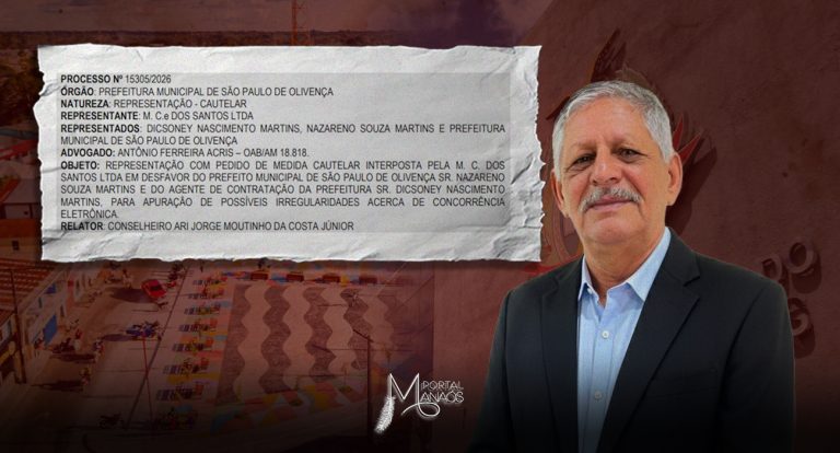 TCE-AM aceita denúncia contra prefeito de São Paulo de Olivença por ...